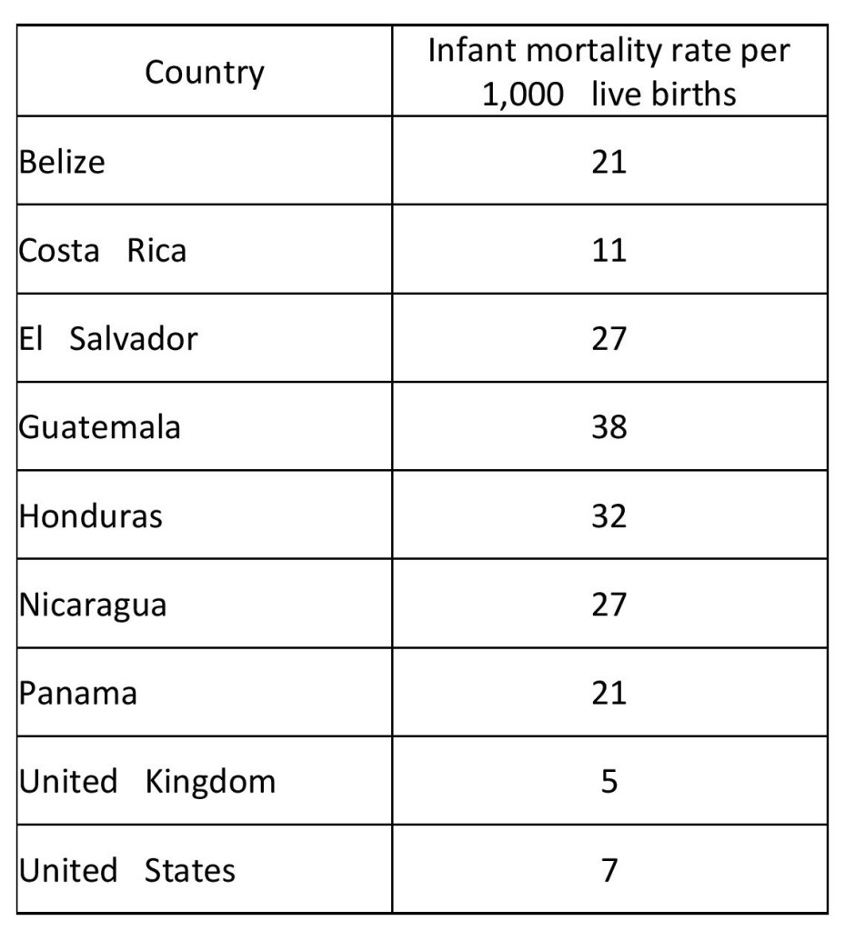 Infant mortality rates - The Violence of Development