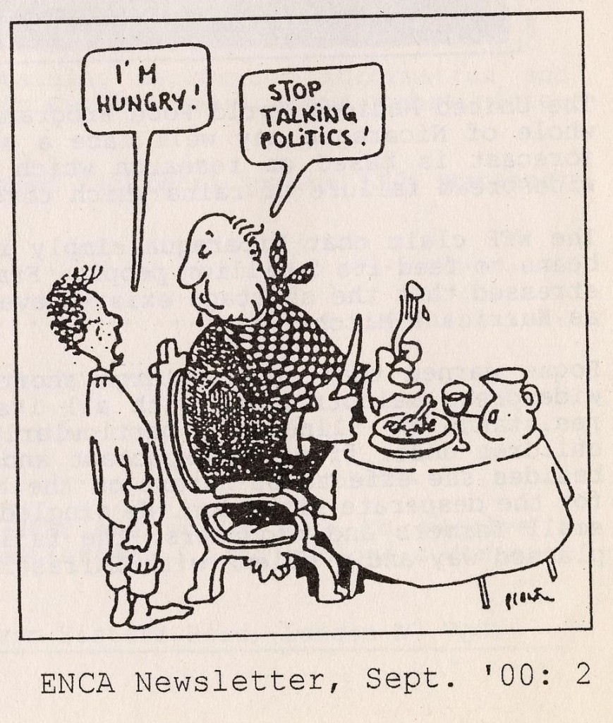 “Stop talking politics” - The Violence of Development