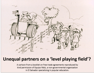 Inequality and unfair competition? [Cartoon] - The Violence of Development